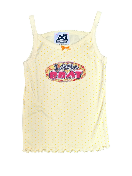 yellow lil brat tank – lefthandla